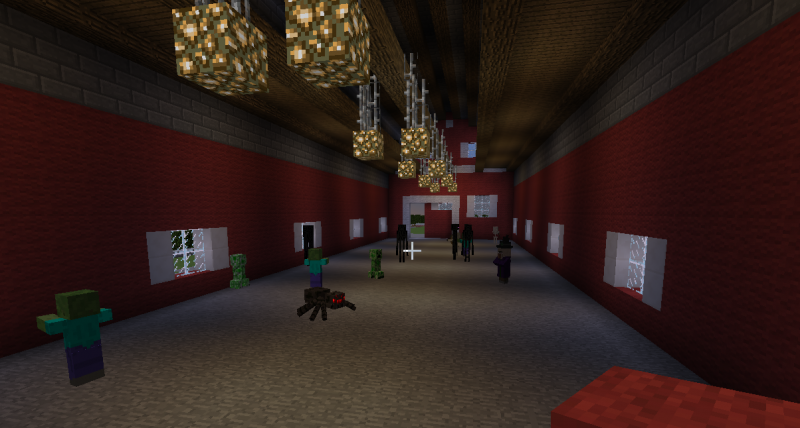 Red Barn (Version 1) - Blueprints for MineCraft Houses, Castles, Towers ...
