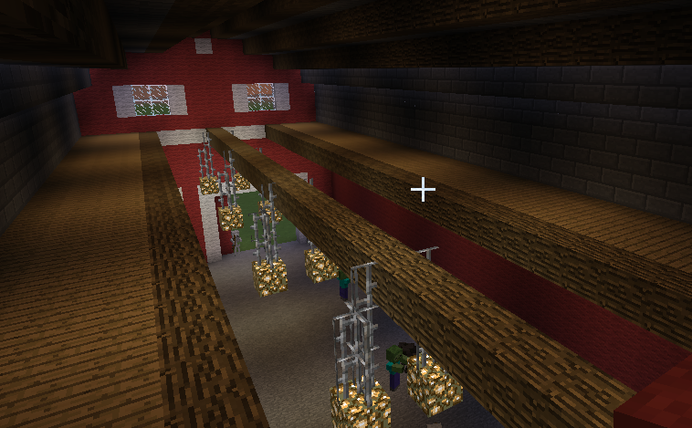 Red Barn (Version 1) - Blueprints for MineCraft Houses, Castles, Towers ...