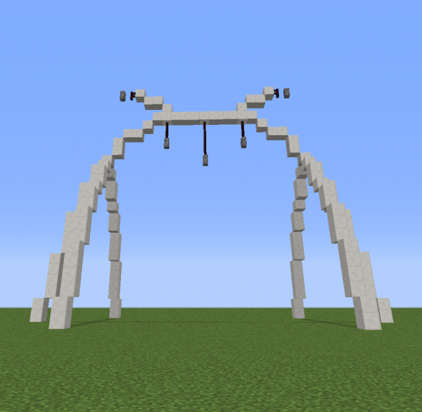 High Voltage Transmission Tower 2 - Blueprints for MineCraft Houses ...