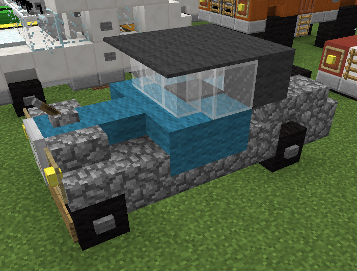 Vintage Car - Blueprints for MineCraft Houses, Castles, Towers, and ...